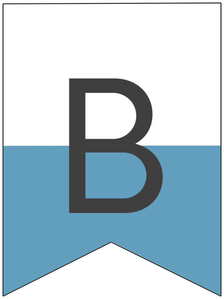 Colorful Happy Birthday Banner Printable - Paper Trail Design