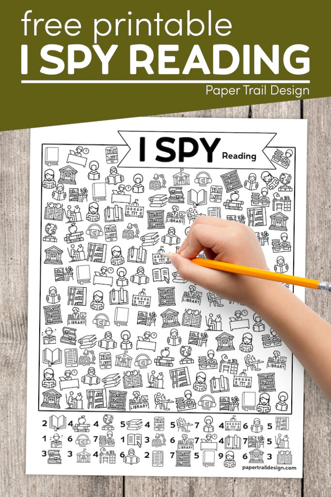 Free Printable Reading I Spy Activity - Paper Trail Design
