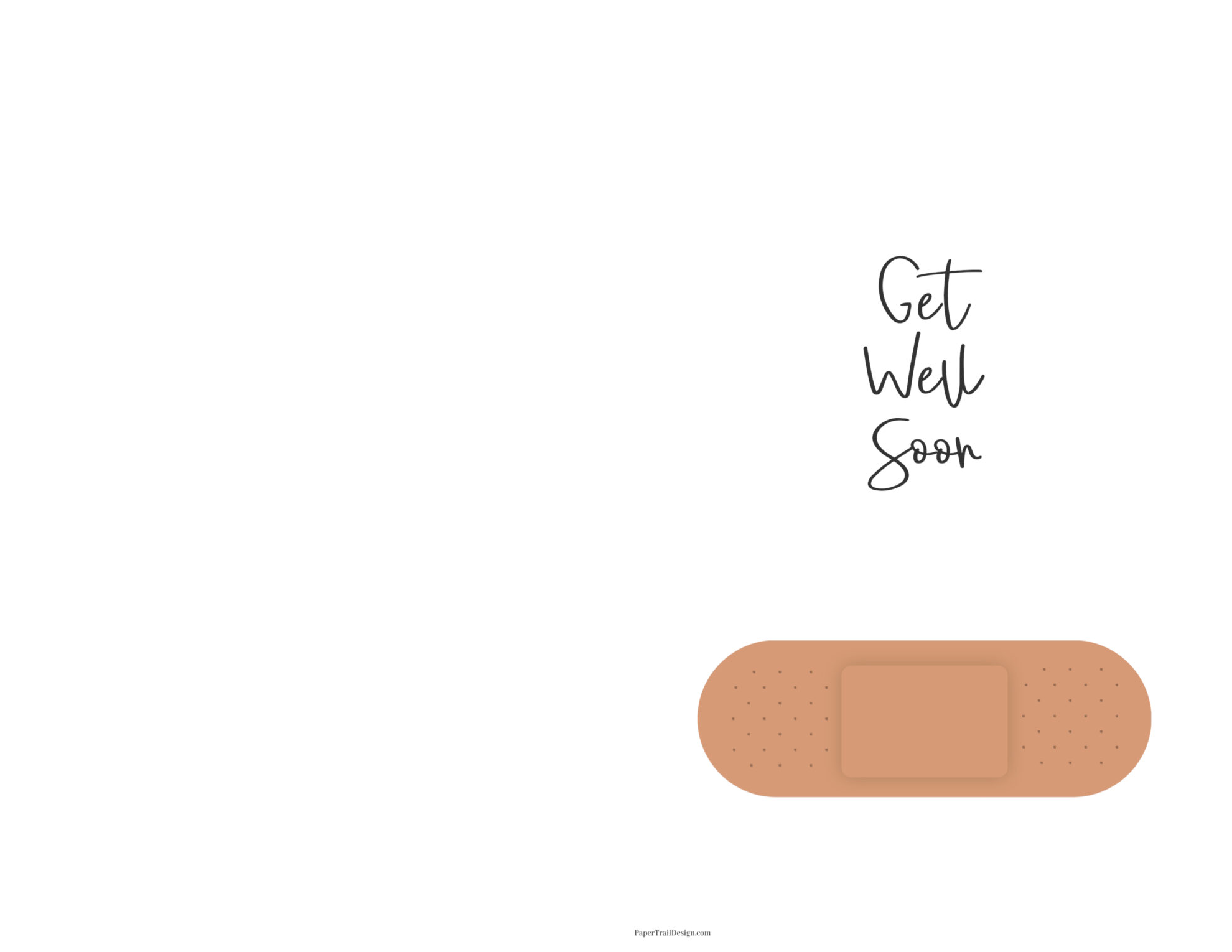 Get Well Soon Cards Printable - Paper Trail Design