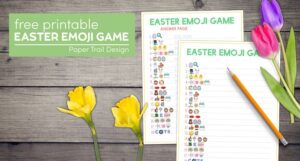 Easter Emoji Game - Paper Trail Design
