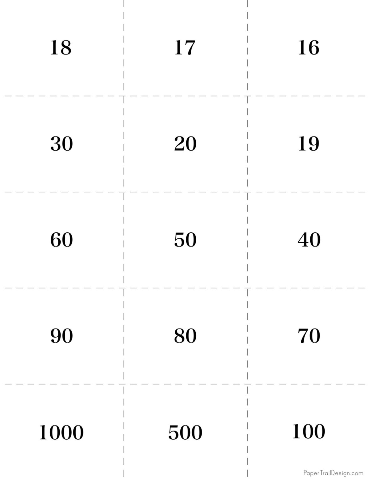 Spanish Flashcards - Paper Trail Design